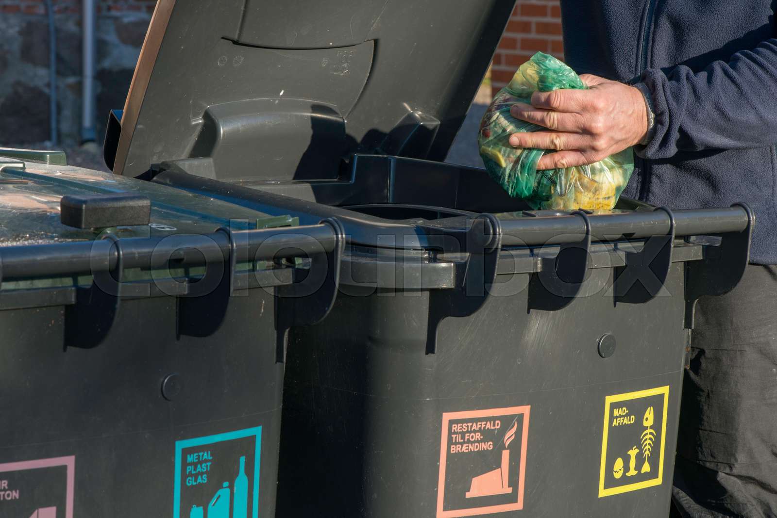 Affaldssortering | Stock foto | Colourbox