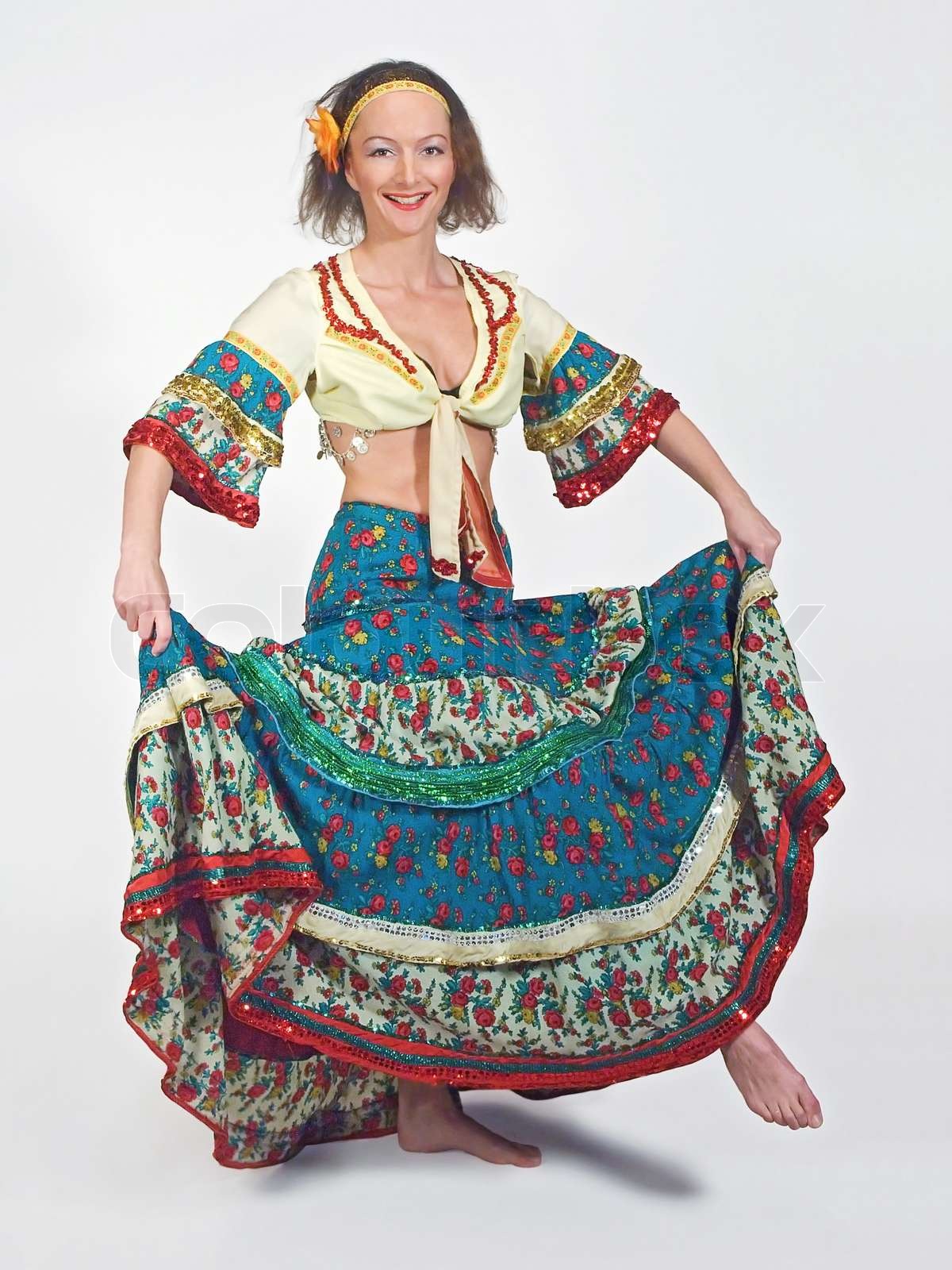Gypsy dancer | Stock image | Colourbox