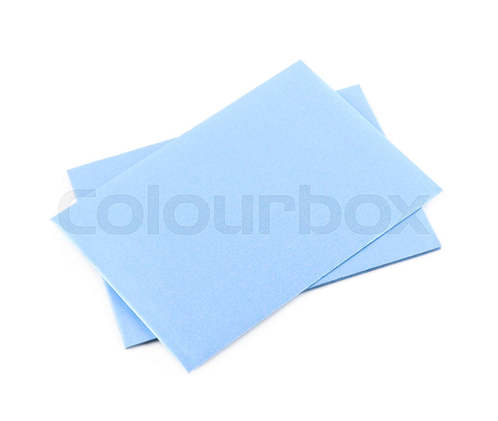 Pile of paper envelopes isolated | Stock image | Colourbox