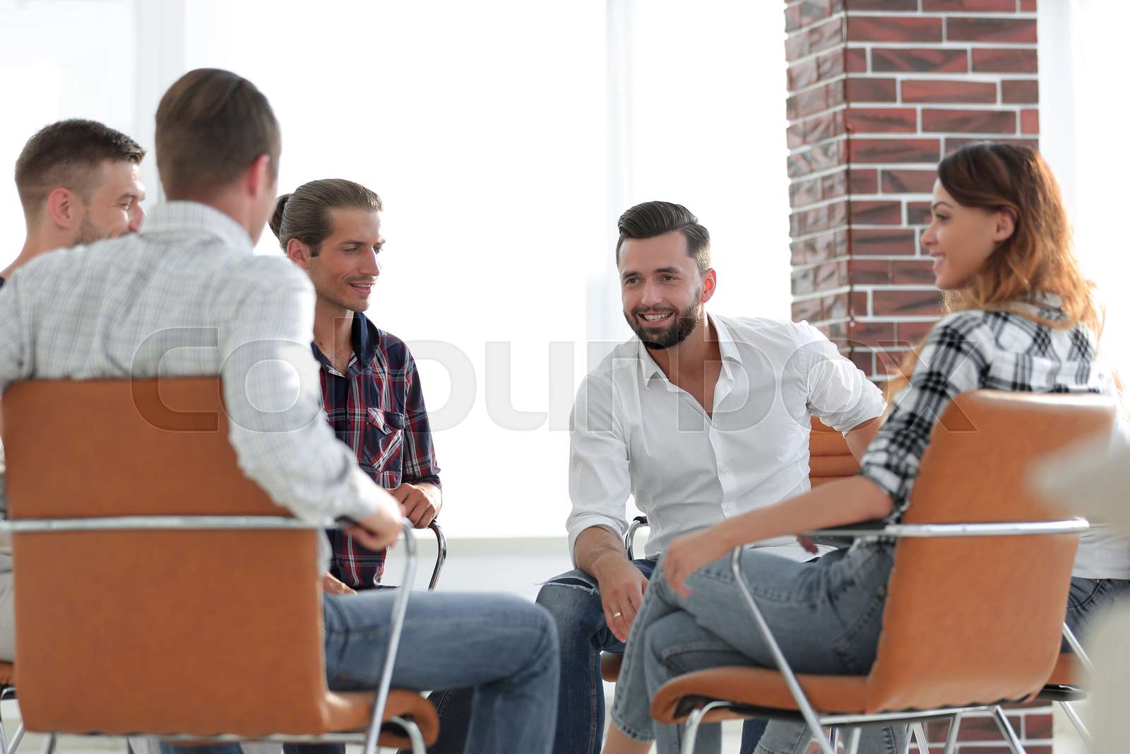 team members argue at the workshop | Stock image | Colourbox