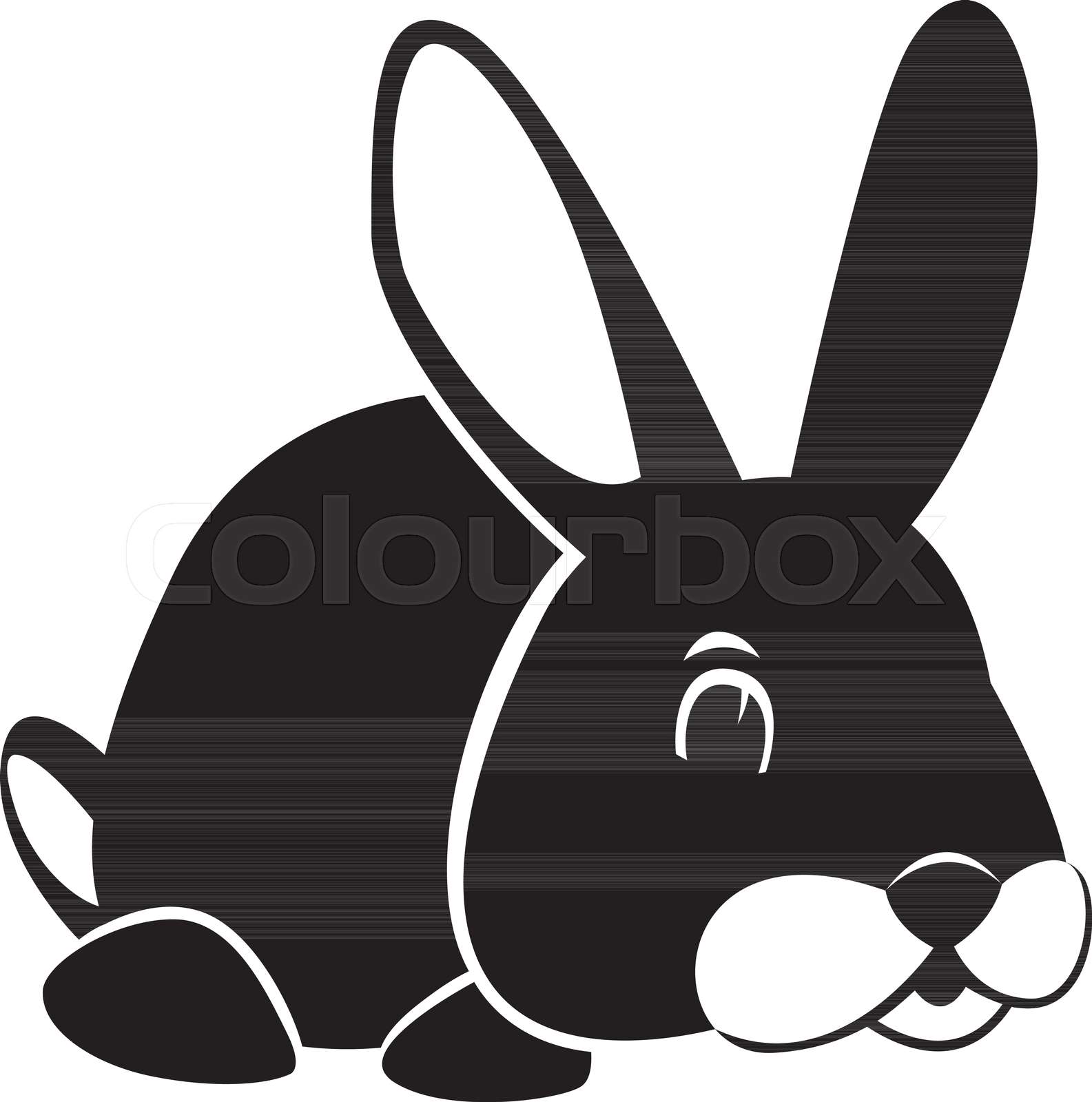 rabbit vector illustration | Stock vector | Colourbox
