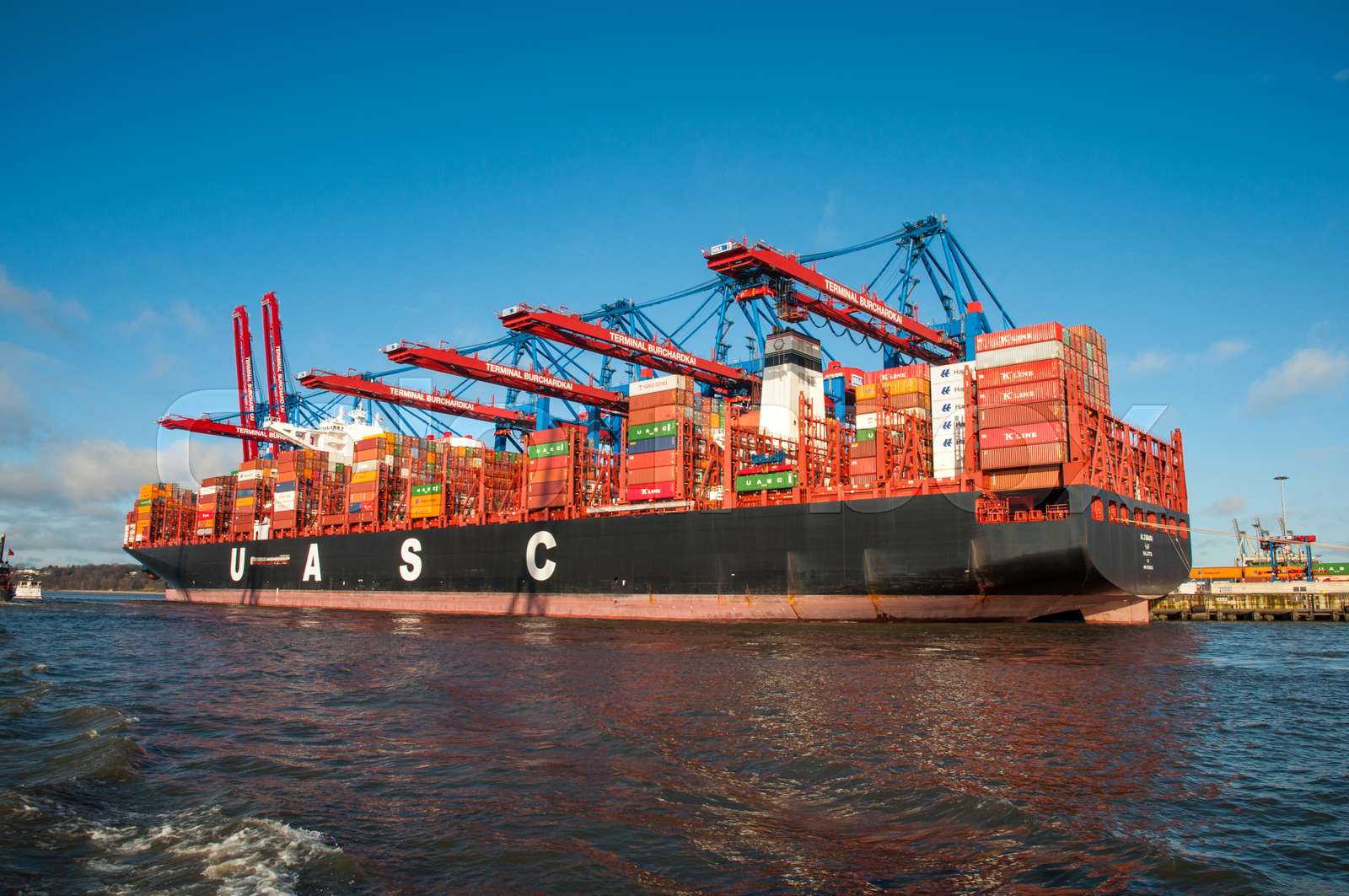 Container ship Al Zubara | Stock image | Colourbox