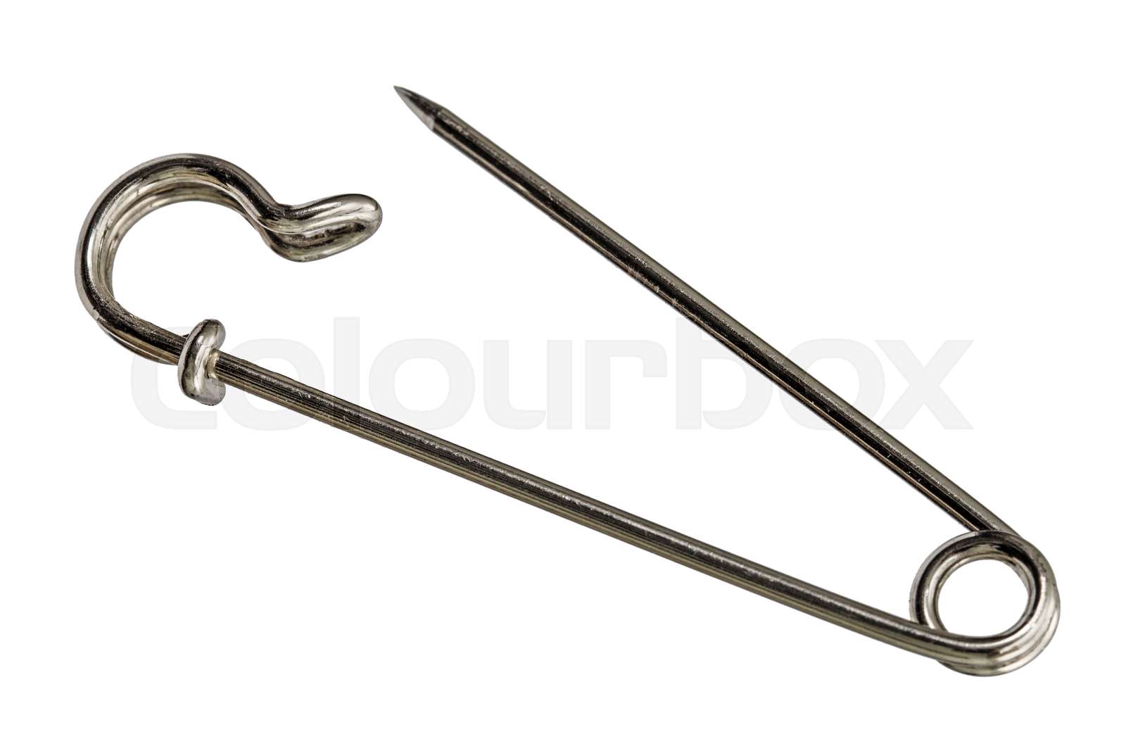 stecknadel, stoff, verbinden | Stock Bild | Colourbox