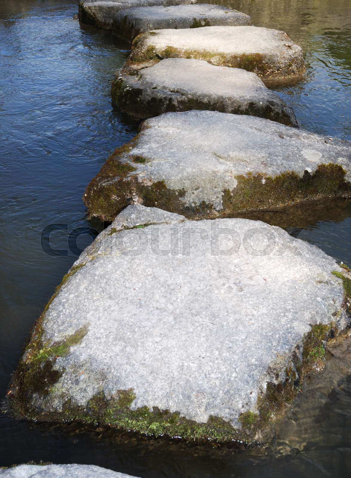 Stone path | Stock image | Colourbox