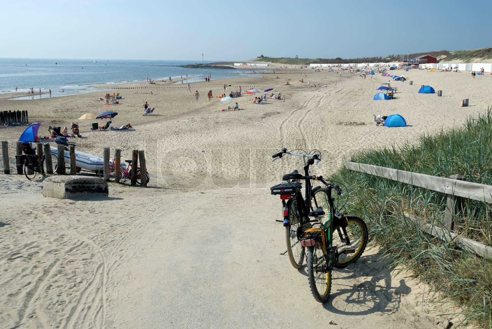 Strand in Zeeland , Niederlande | Stock Bild | Colourbox