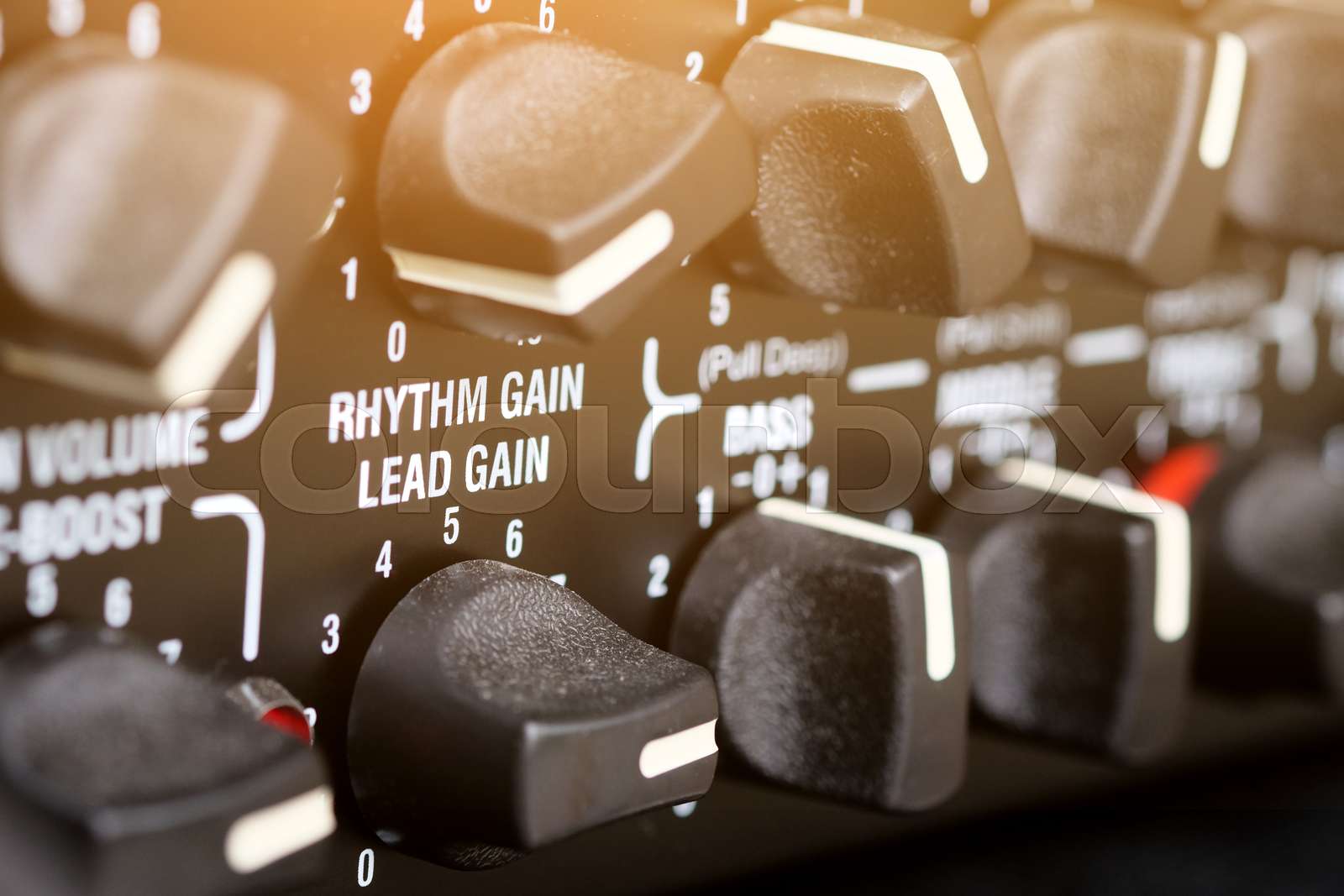 guitar amplifier | Stock image | Colourbox