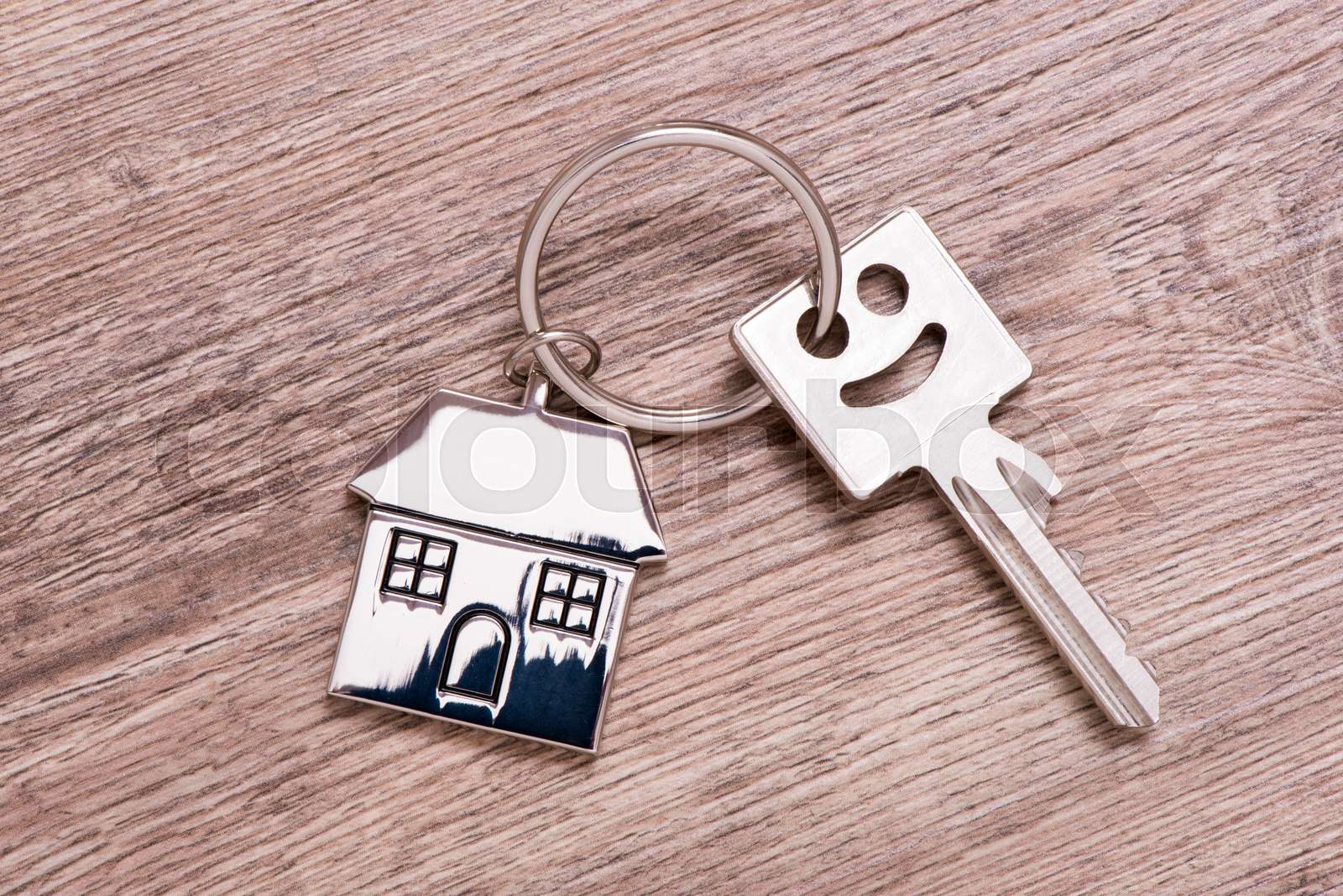 Single House Key As Symbol For Your New Home Stock Image Colourbox single-house-key-as-symbol-for-your-new-home-stock-image-colourbox