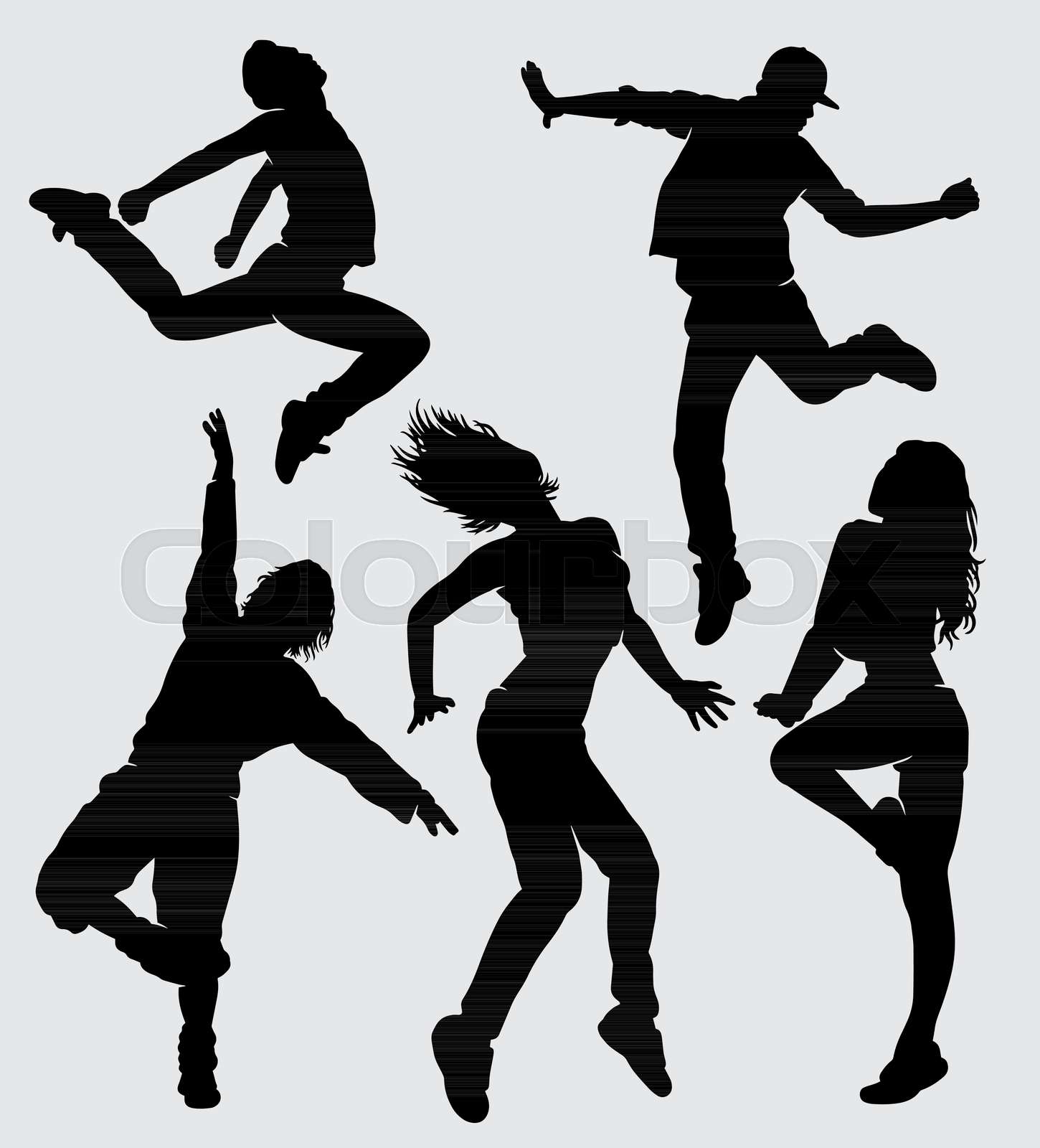 tanz, logo, modern | Stock-Vektor | Colourbox