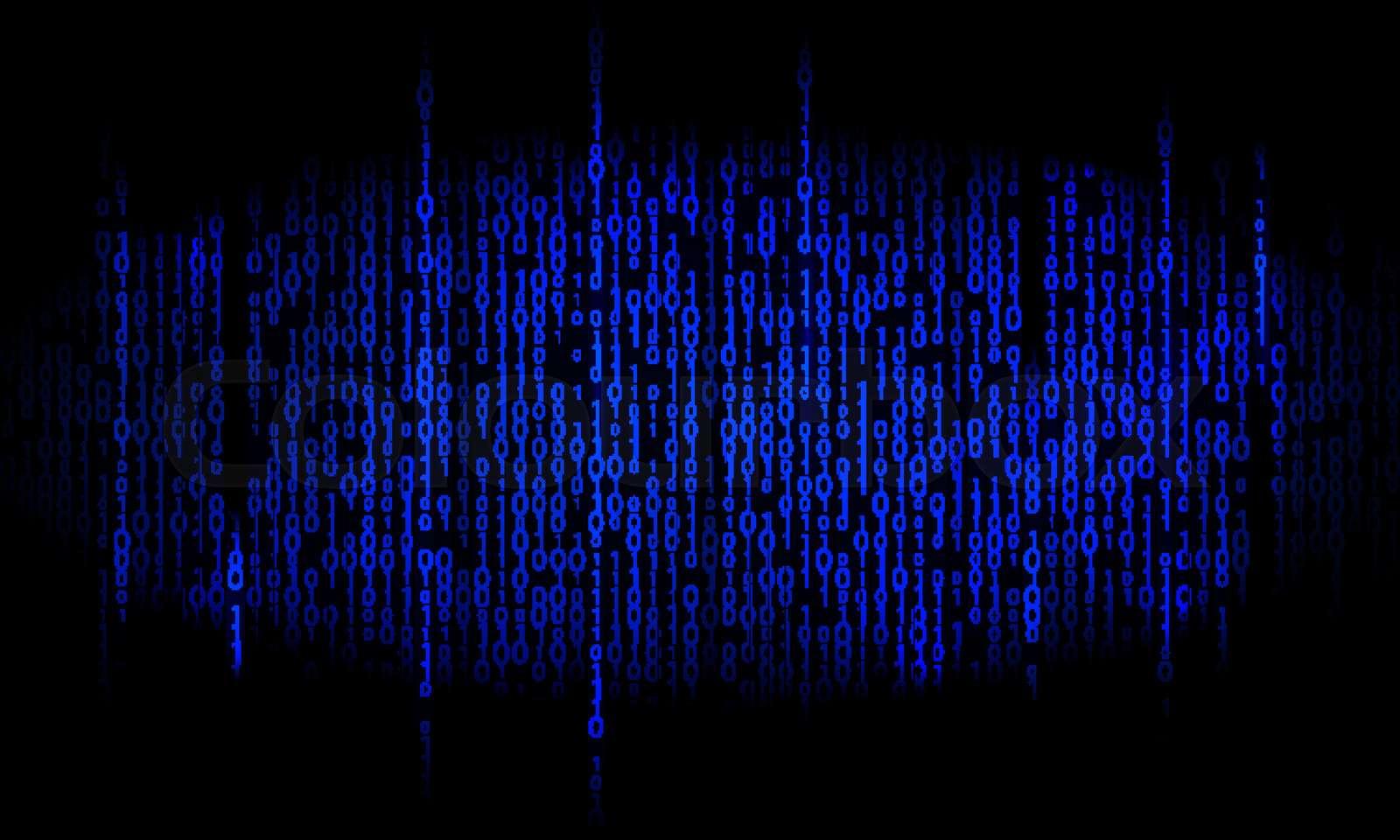 Matrix background illustration | Stock vector | Colourbox