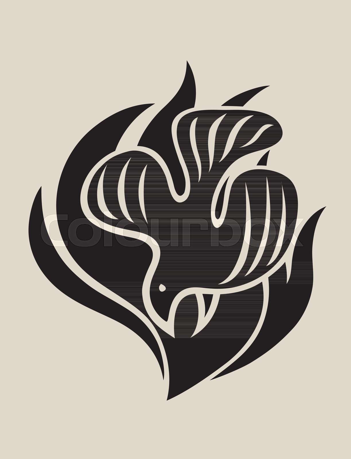 Holyspirit Fire Logo | Stock vector | Colourbox