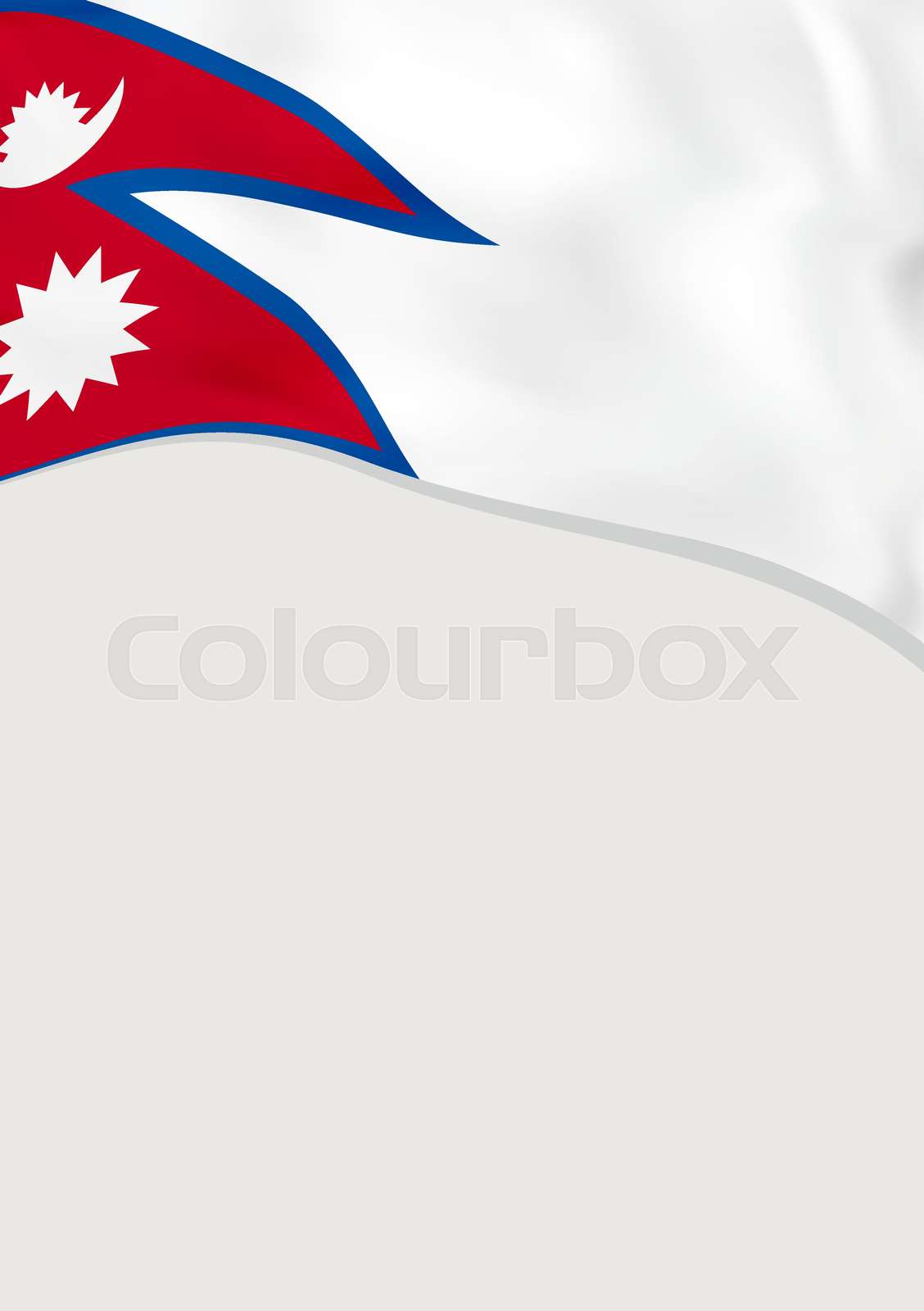 Cool Nepali Flag