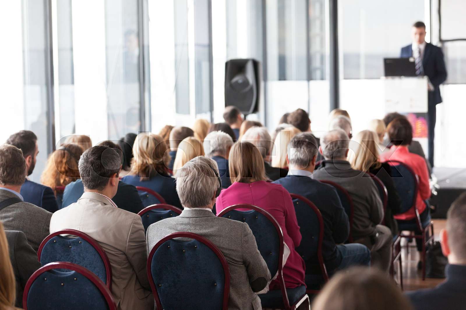 Professional or business conference | Stock image | Colourbox