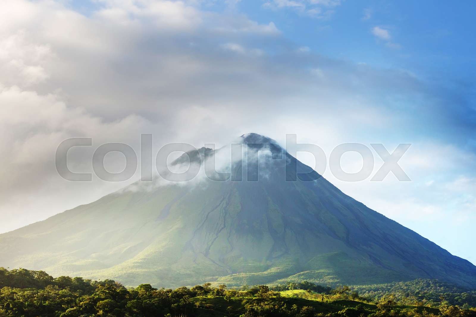 Arenal volcano | Stock image | Colourbox