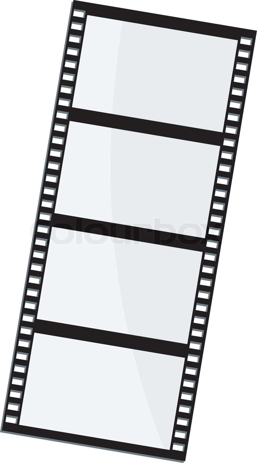 Vector illustration of film frame | Stock vector | Colourbox