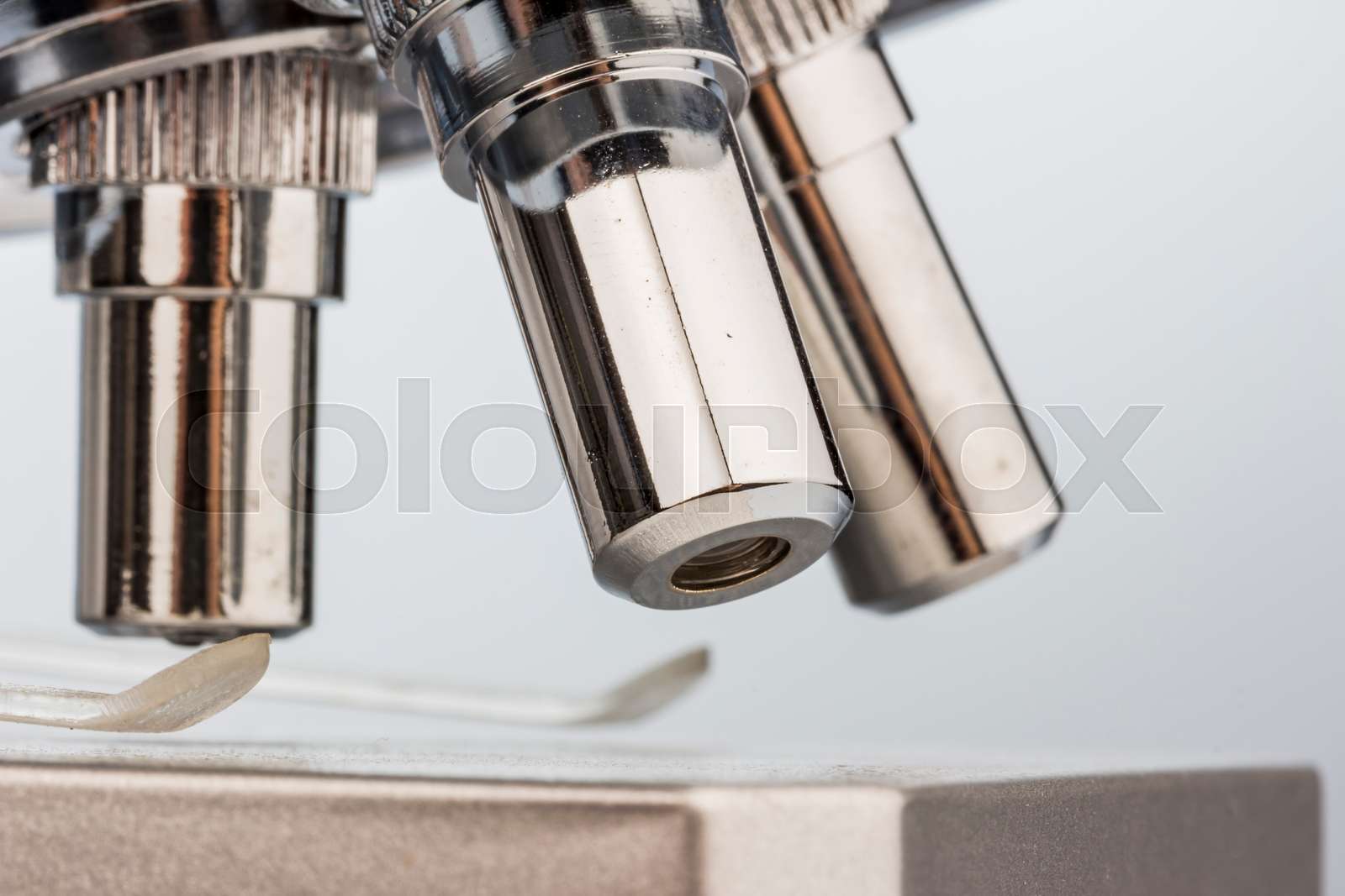 close up microscope | Stock image | Colourbox