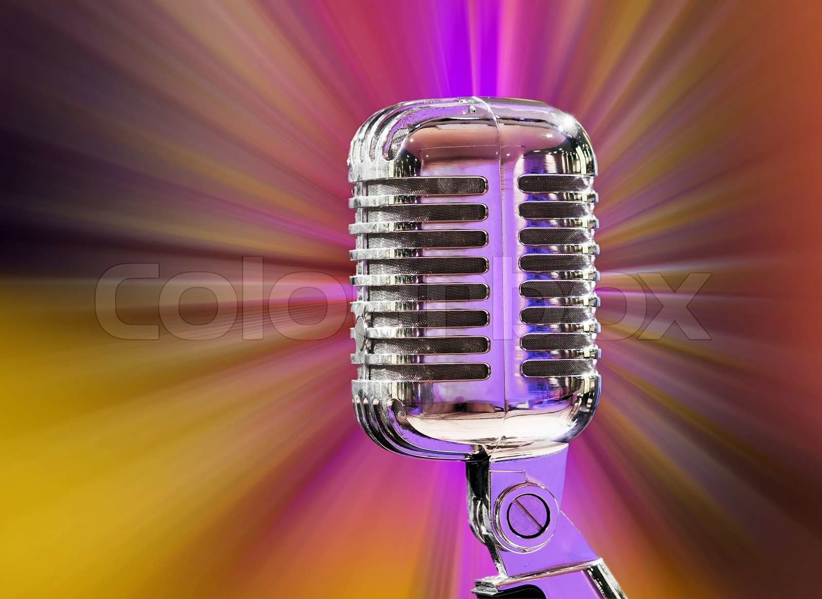 microphone | Stock image | Colourbox