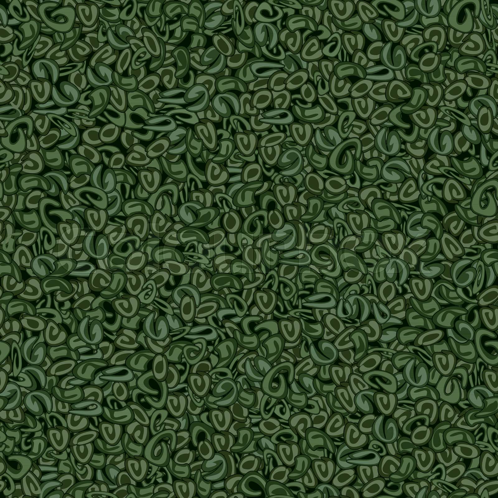 Seamless texture of green tea | Stock vector | Colourbox