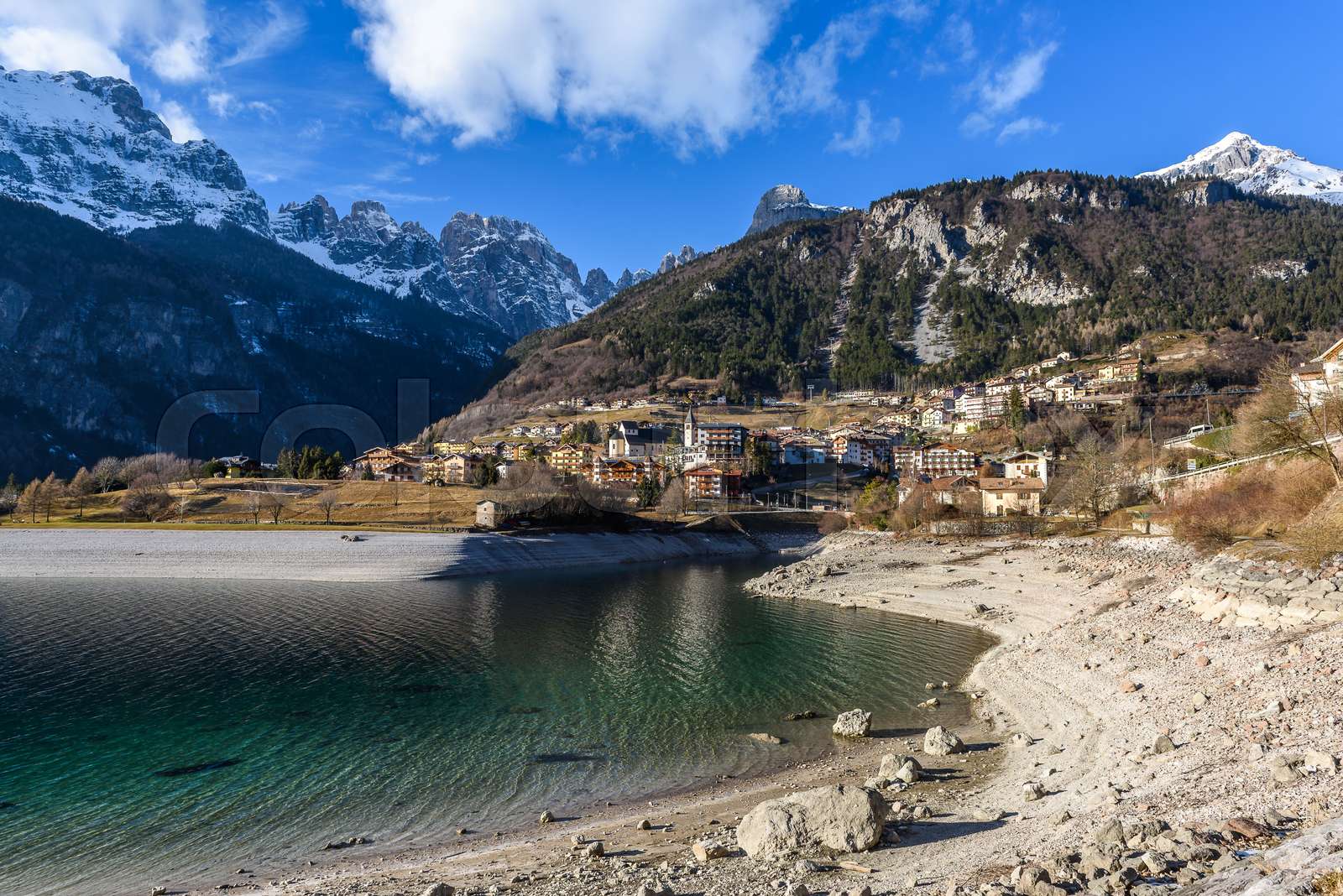 Village of Molveno | Stock image | Colourbox