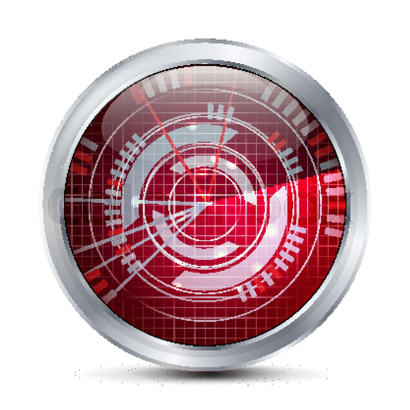 Simple Radar Grid Texture