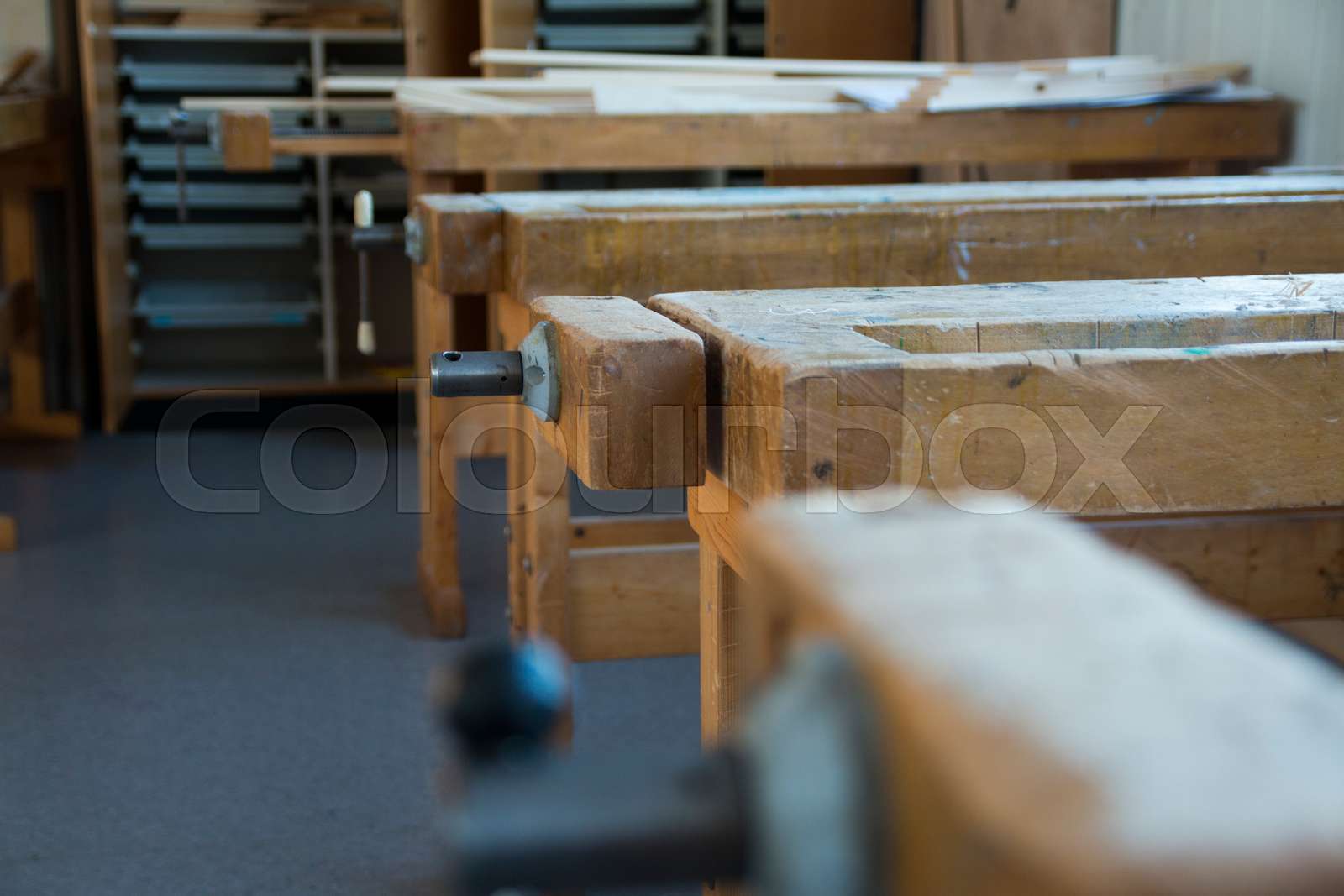 Carpenter Bench | Stock image | Colourbox
