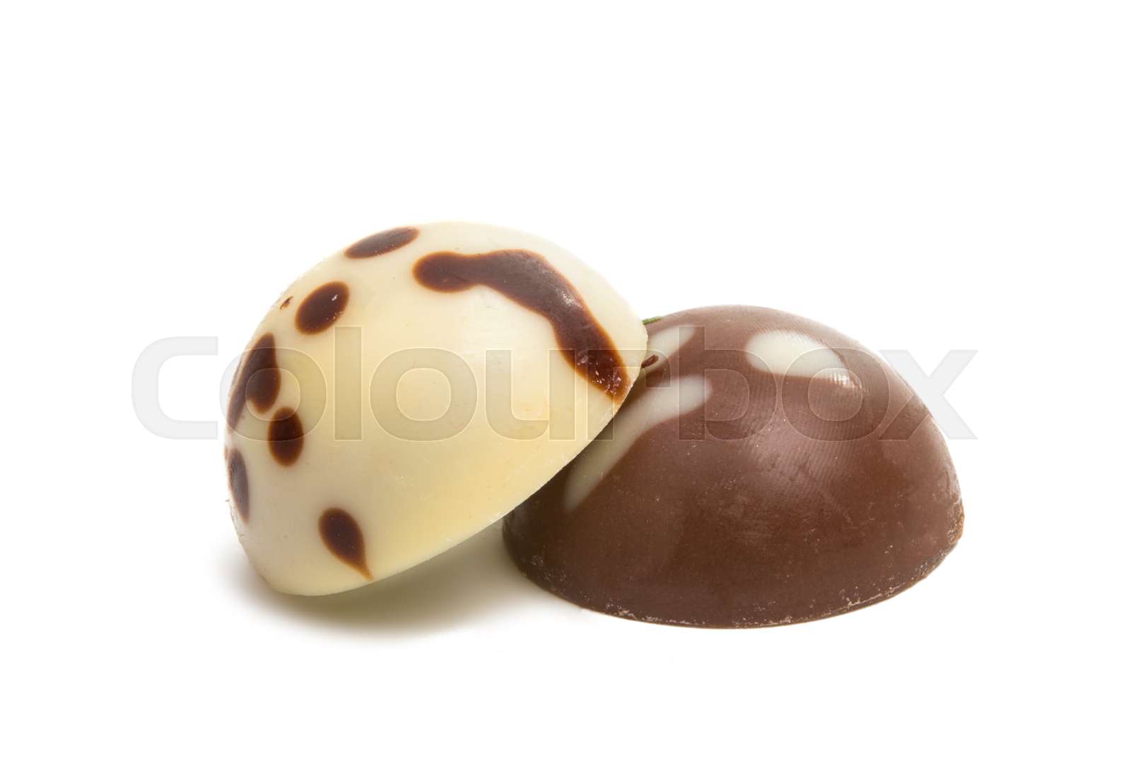 Chocolate Candy Isolated Stock Image Colourbox