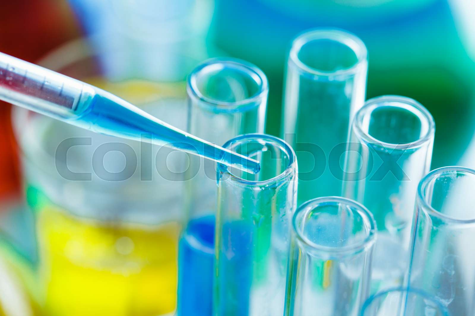 The Laboratory tubes | Stock image | Colourbox