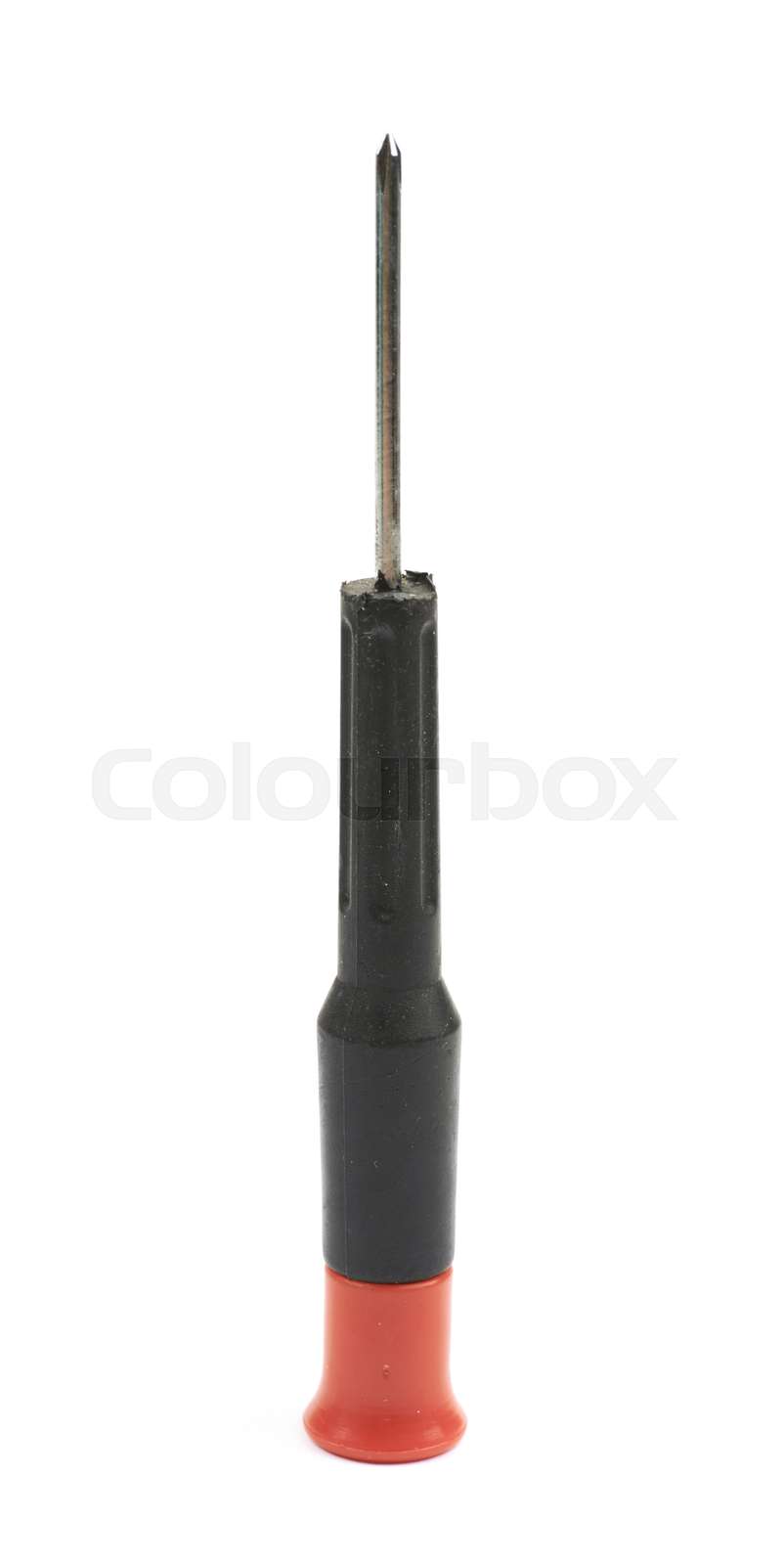 Tiny screwdriver isolated | Stock image | Colourbox