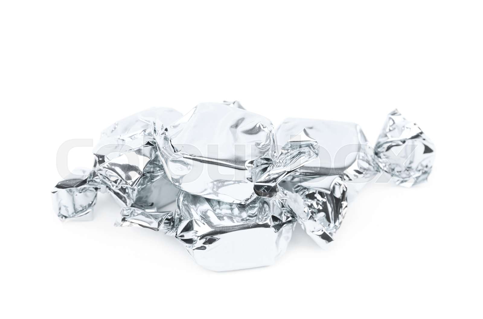 Wrapped candies isolated | Stock image | Colourbox