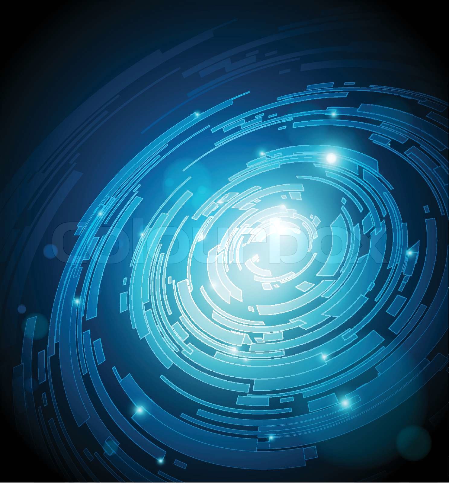 abstract background for futuristic high tech design - vector | Stock ...