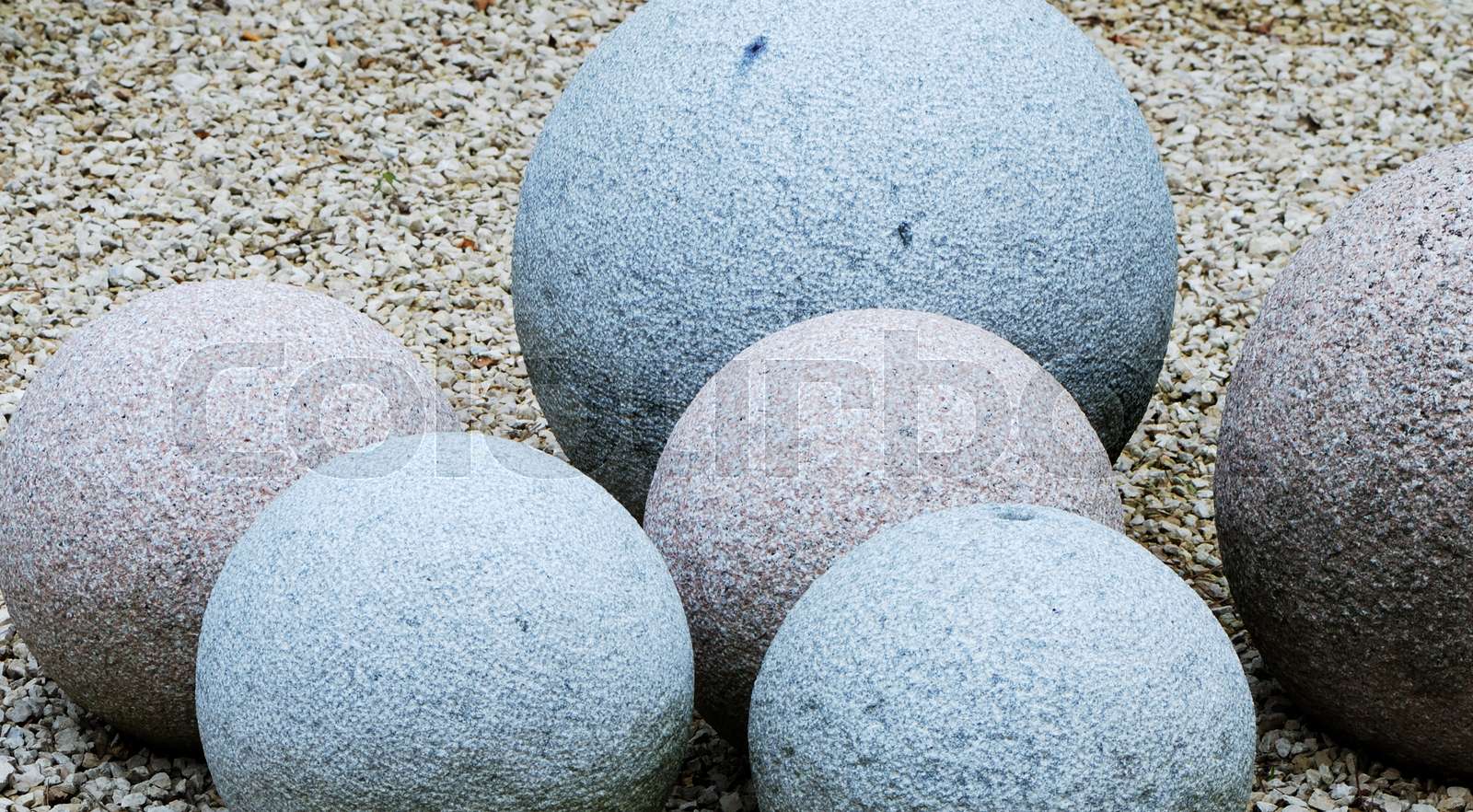 Stone balls | Stock image | Colourbox