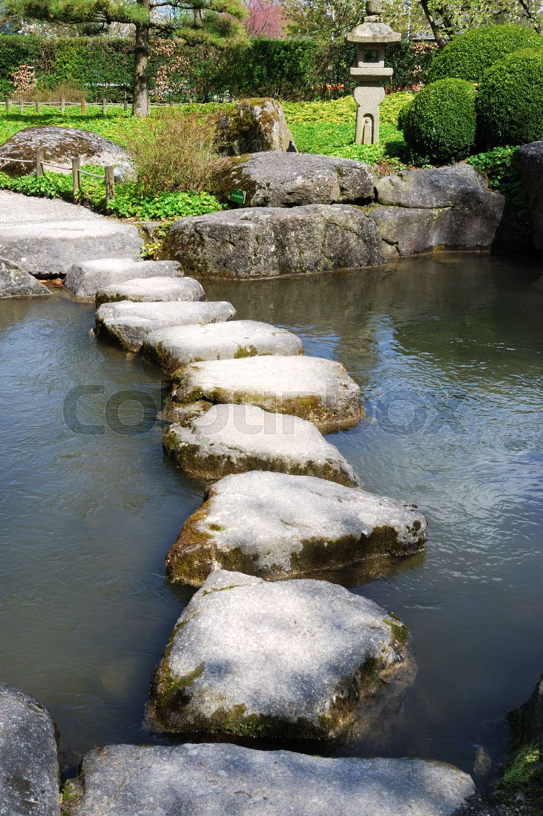 Stone path | Stock image | Colourbox