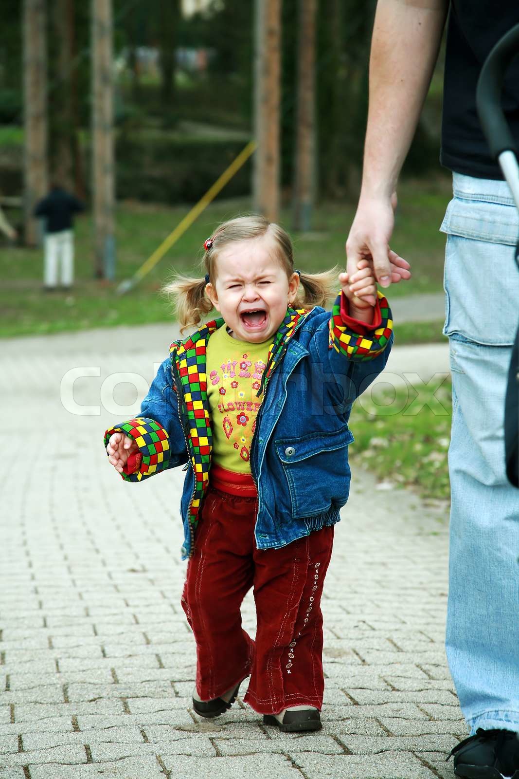 Crying child | Stock image | Colourbox