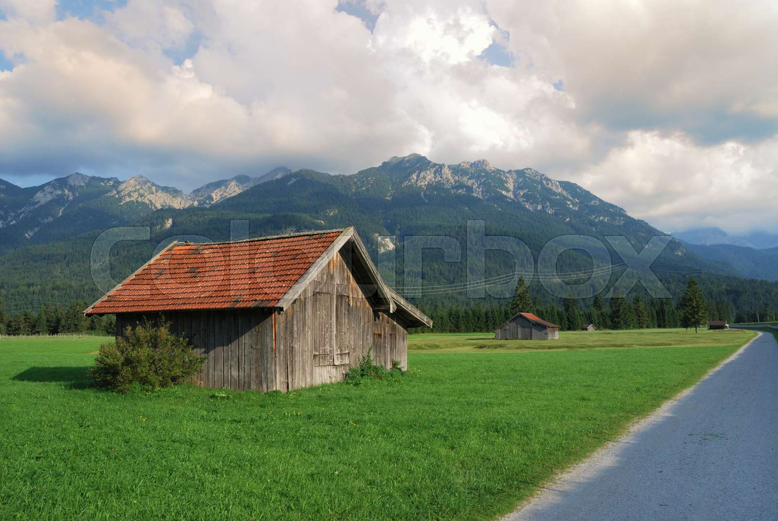 Bavarian hut | Stock image | Colourbox