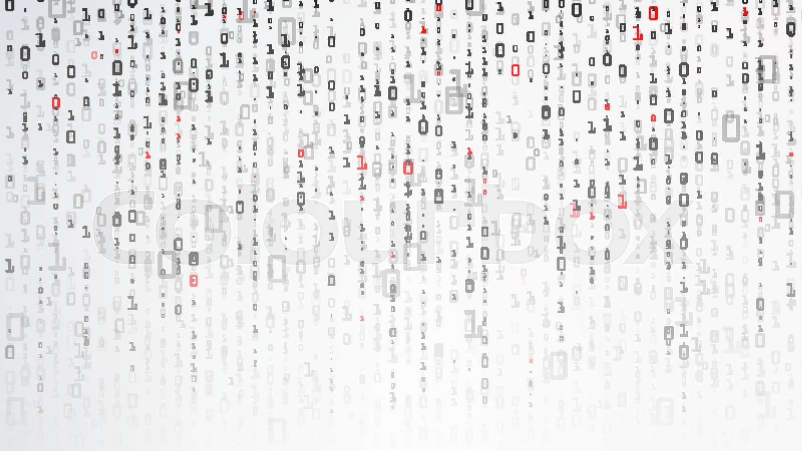 Binary Background. Data And Technology, Decryption And Encryption ...