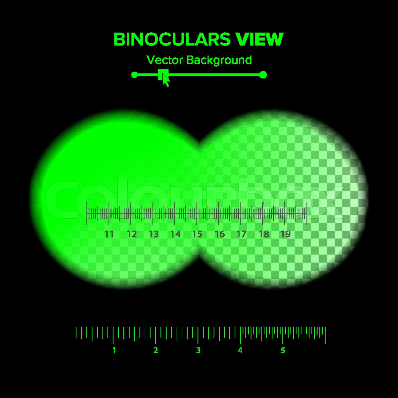 Binocular View Vector