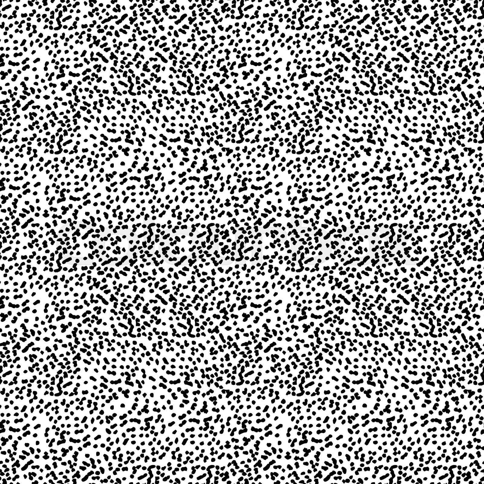 Seamless pattern of stippled texture | Stock vector | Colourbox