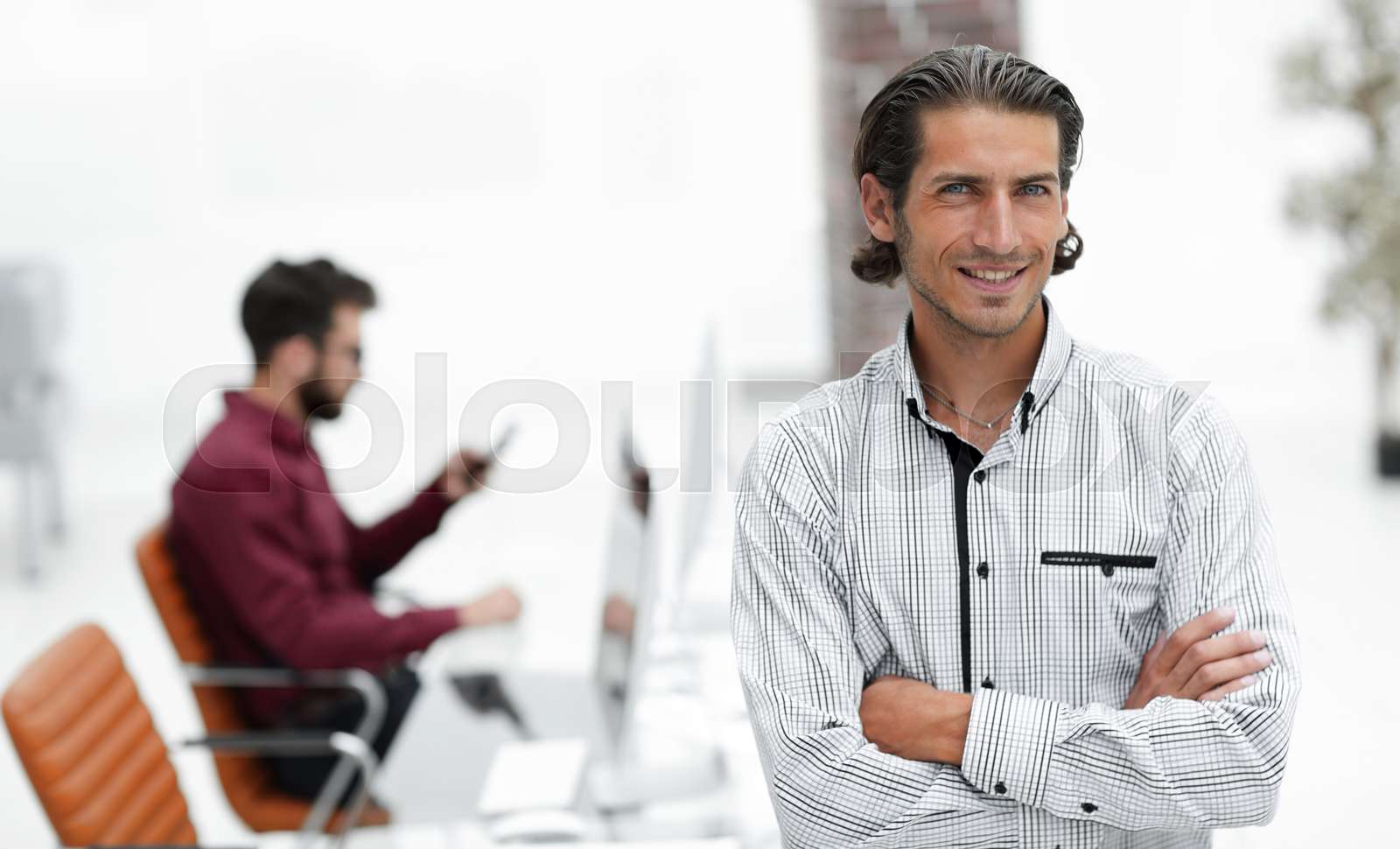 portrait of a successful Manager | Stock image | Colourbox
