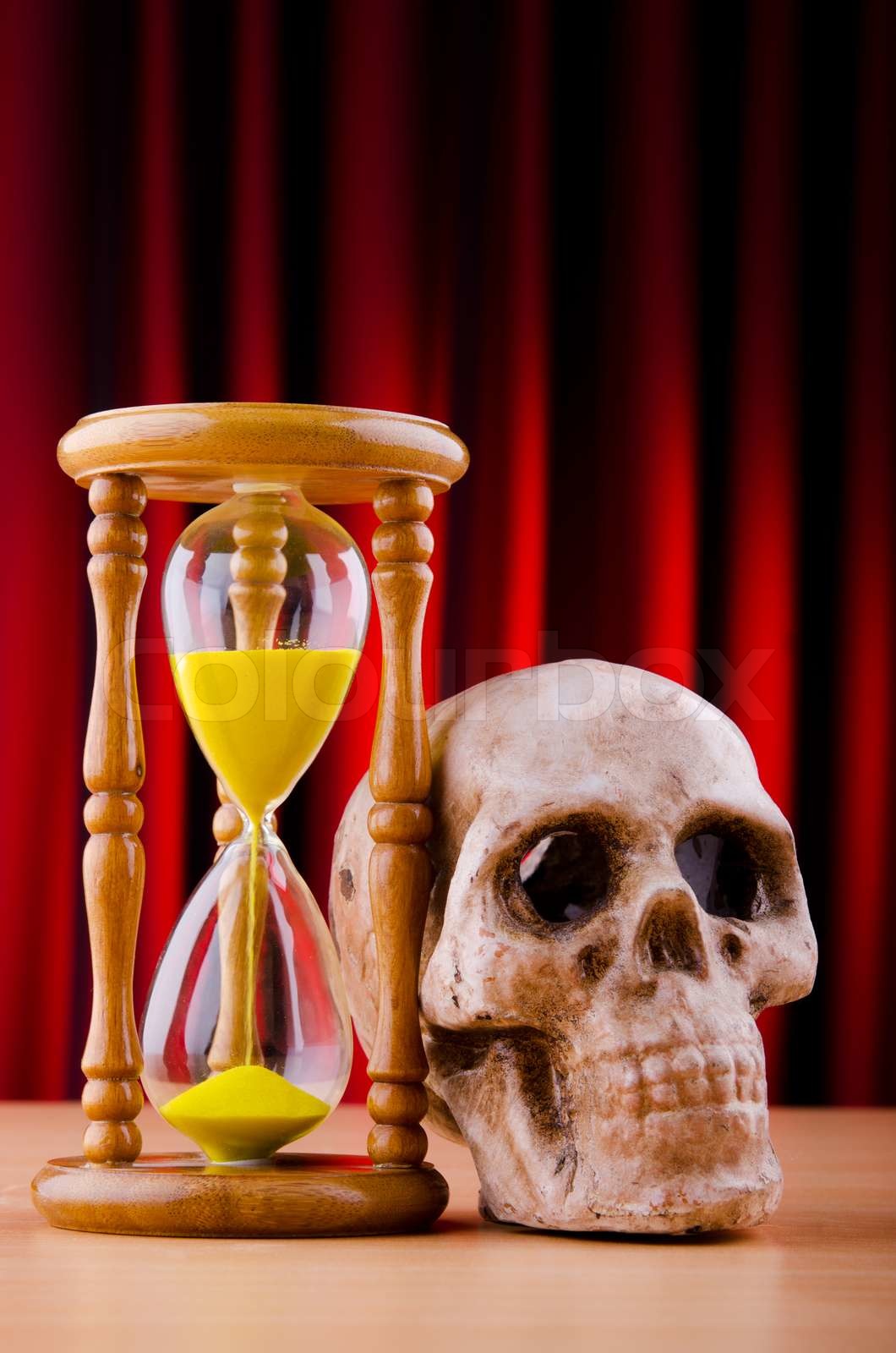 Death and time concept | Stock Bild | Colourbox