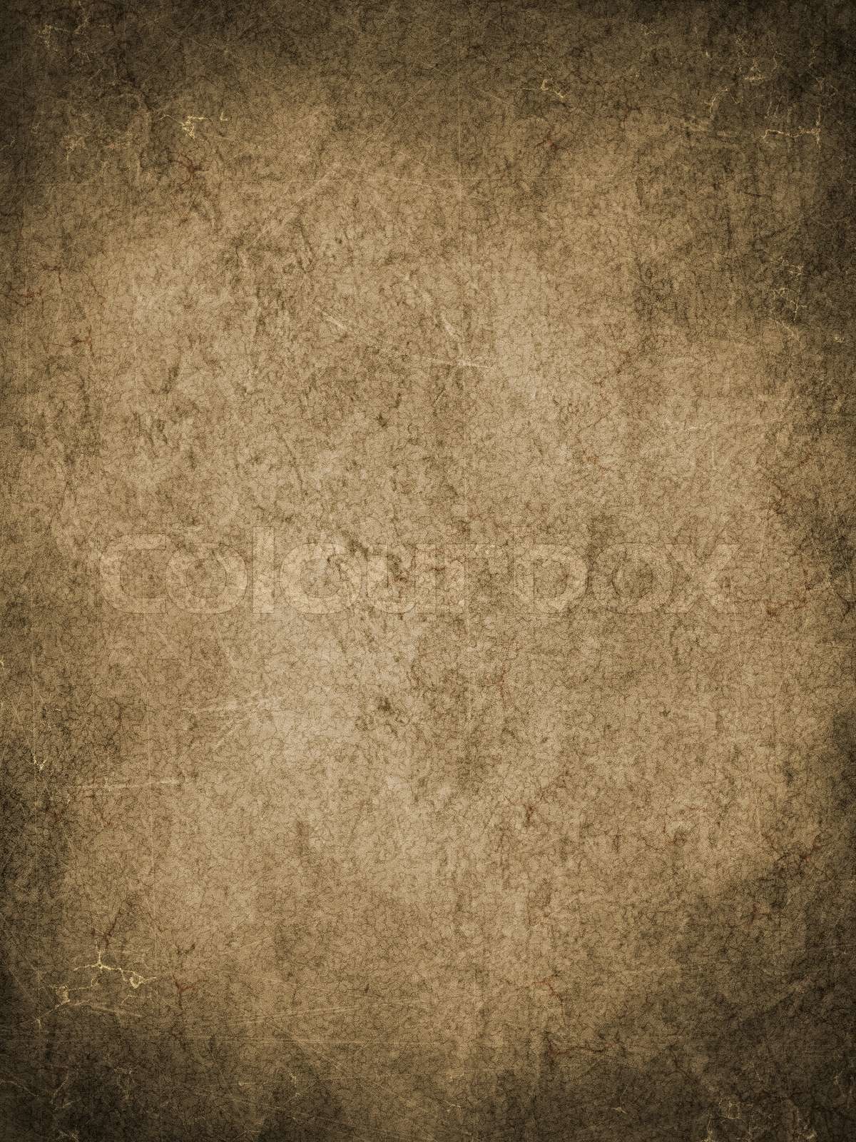 Das alte schäbige Papier mit schmutzigen Flecken | Stock Bild | Colourbox