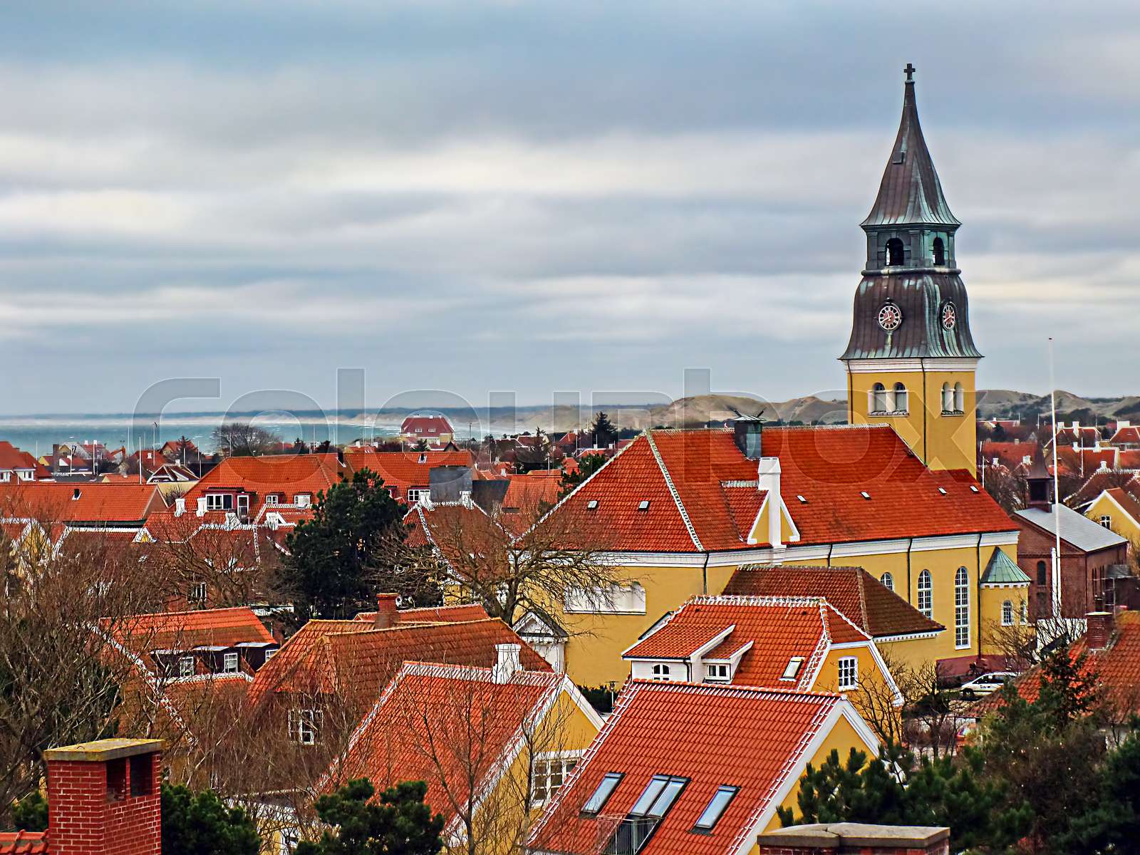 skagen, skagen kirke | Stock image | Colourbox