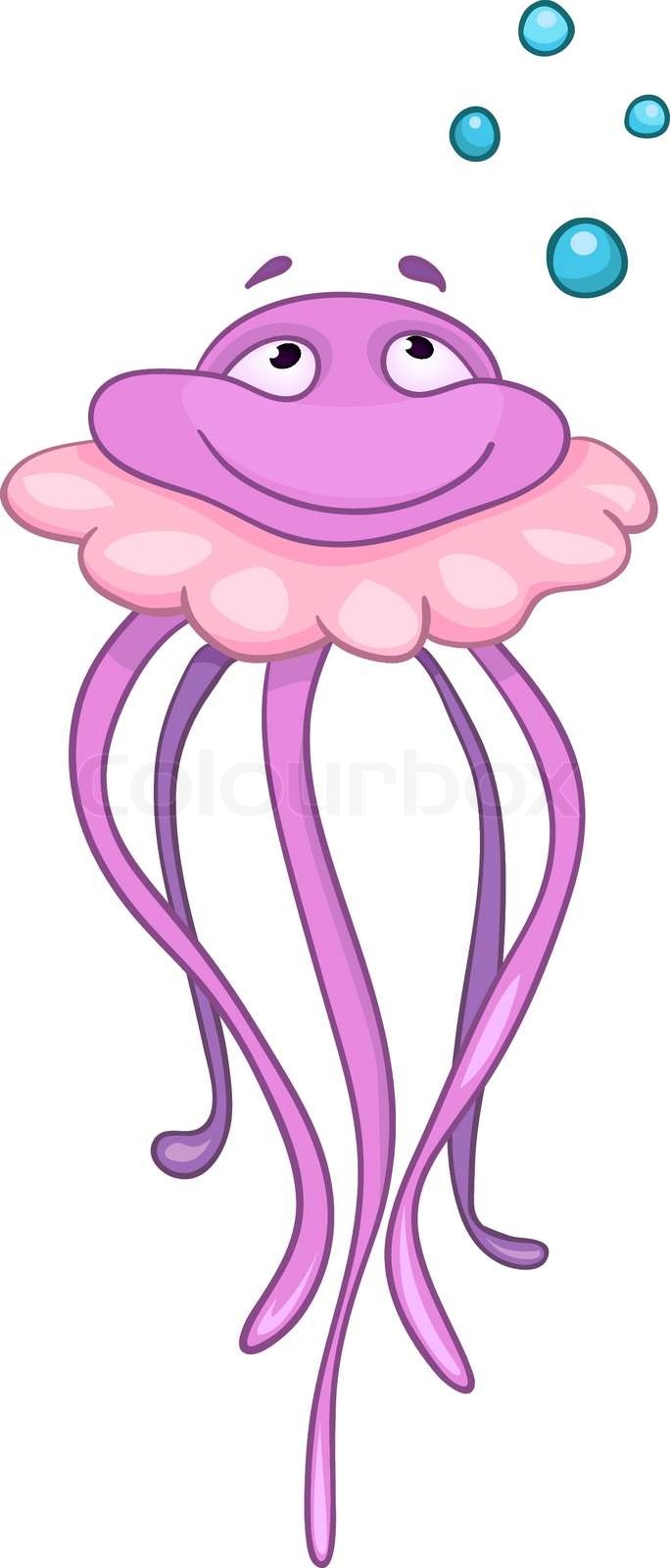 Cartoon Character Medusa Isolated on White Background | Stock vector ...