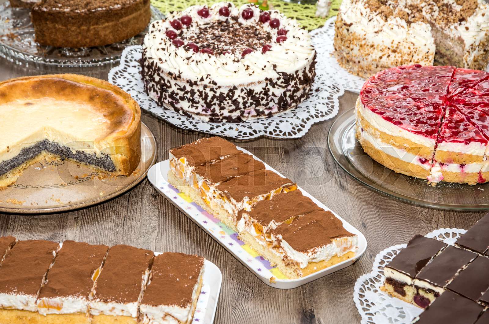 Cake Buffet | Stock image | Colourbox