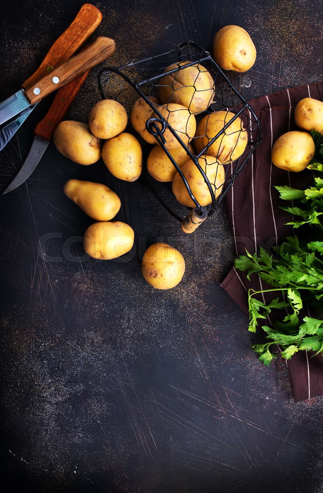 potato | Stock image | Colourbox