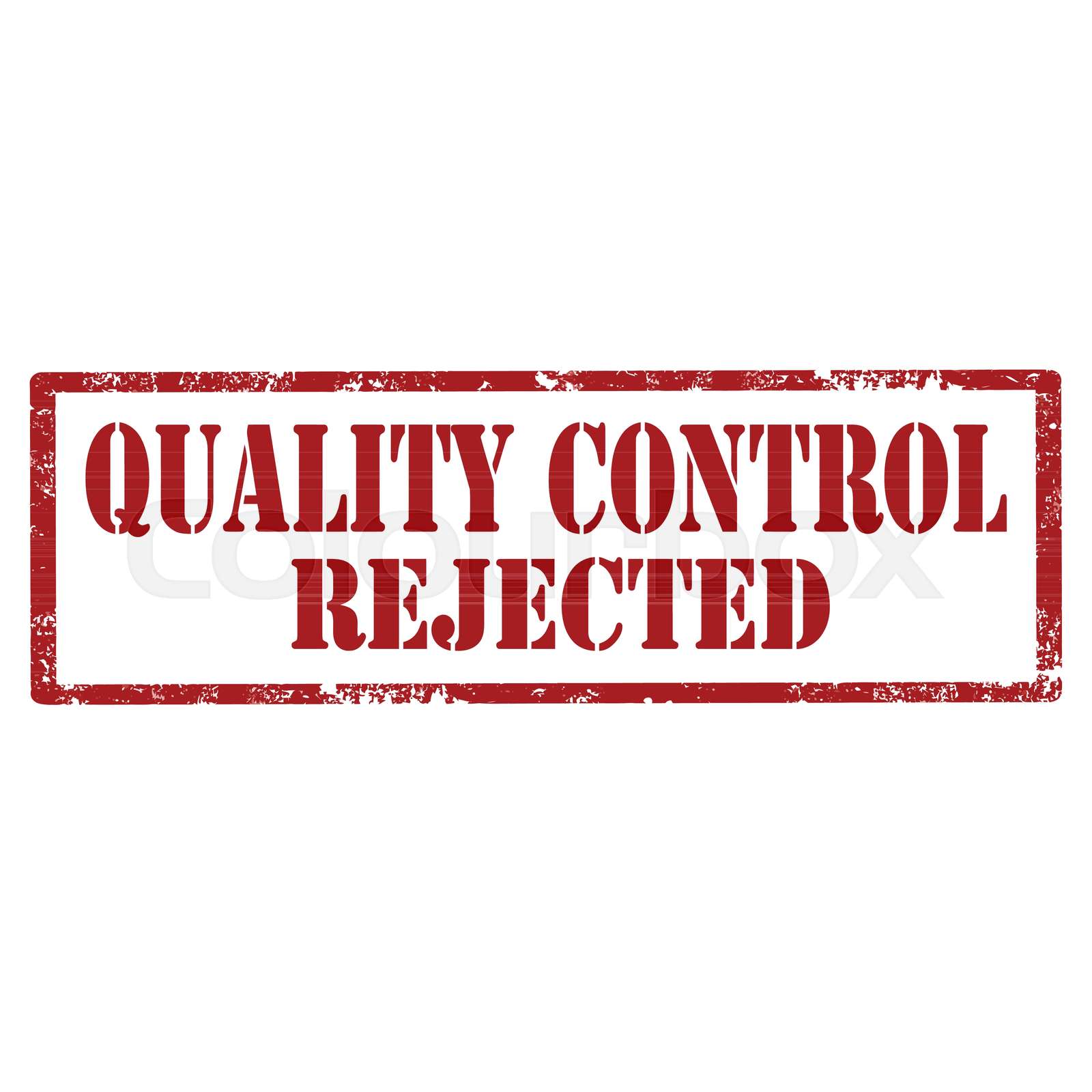 Quality Control-stamp | Stock vector | Colourbox