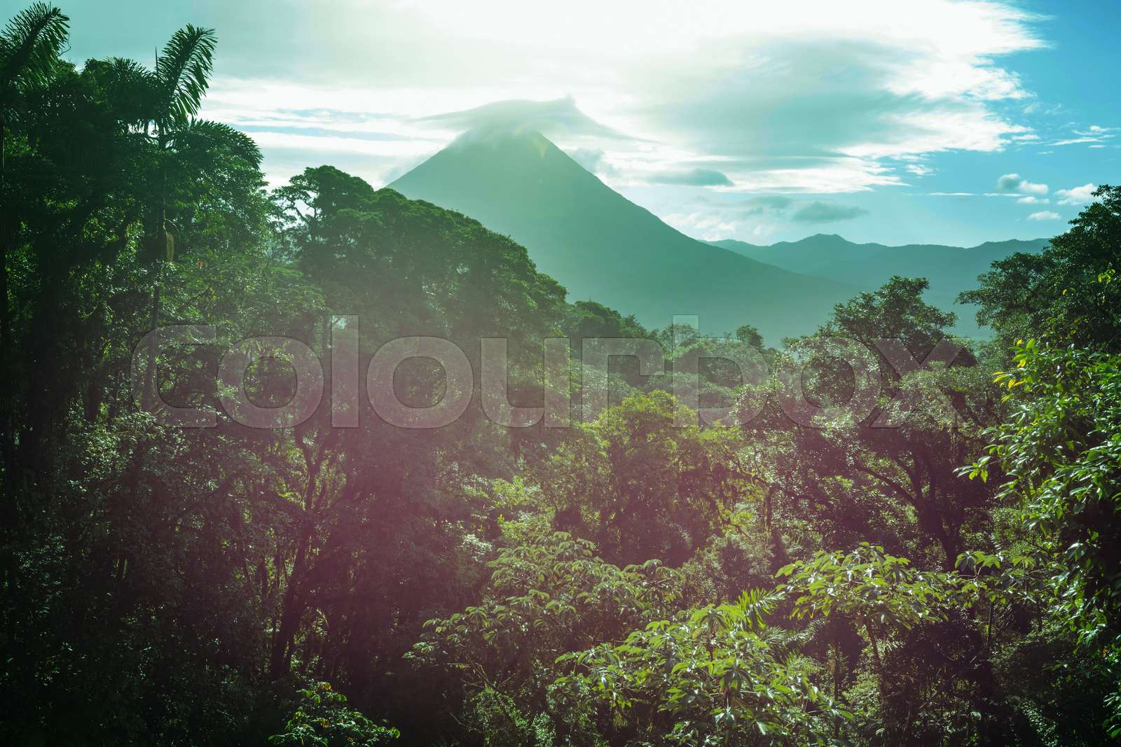 Arenal volcano | Stock image | Colourbox