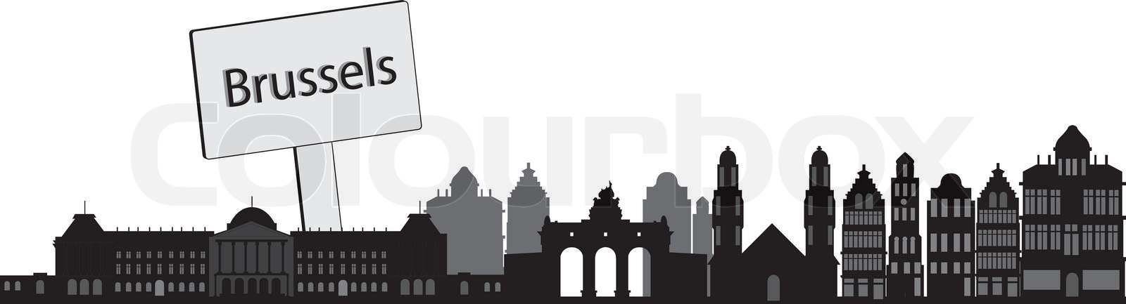 brussels | Stock vector | Colourbox
