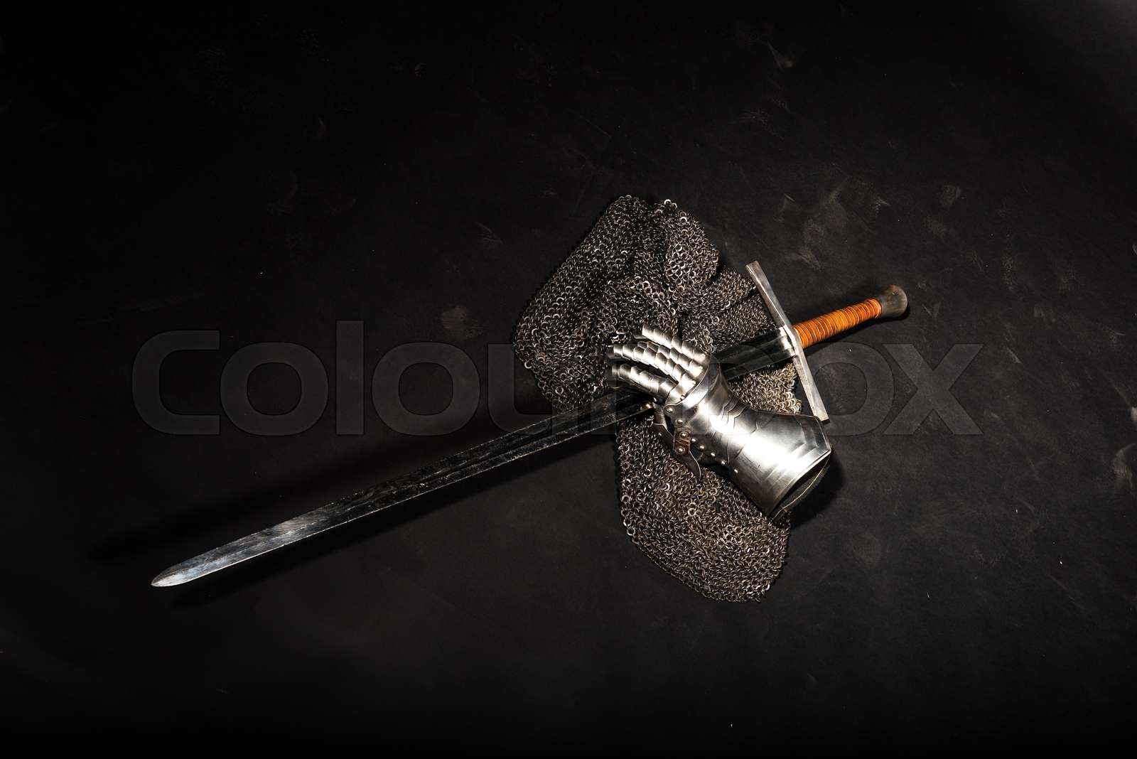 Armor and sword | Stock image | Colourbox