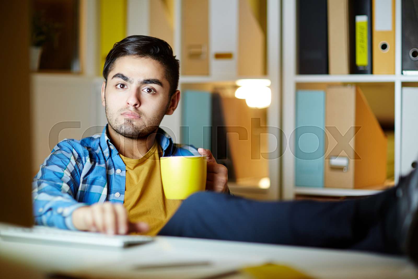 Relax at work | Stock image | Colourbox