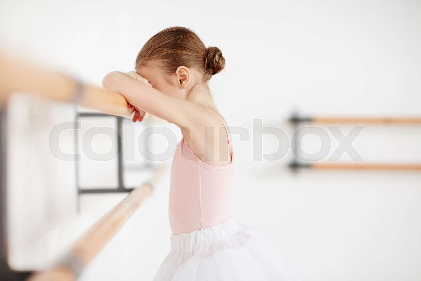 Sad ballerina | Stock image | Colourbox