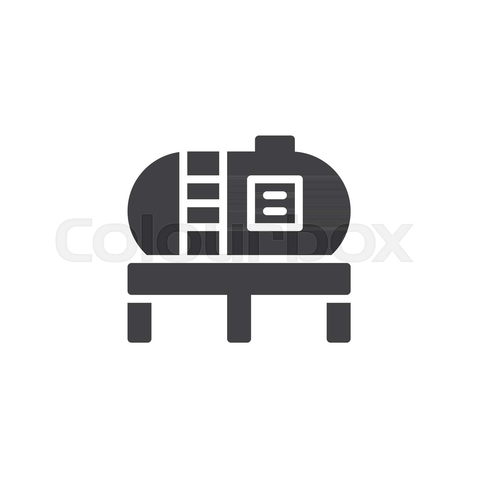 Tank storage vector icon | Stock vector | Colourbox